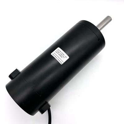 China Diameter 80mm 230V 50Hz 340W 3000rpm Waterproof Permanent Magnet DC Brush Motor for Wood Working Lathe for sale