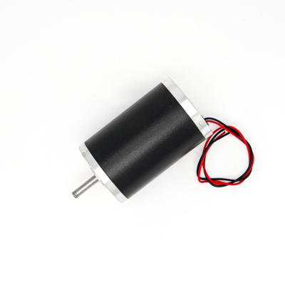 China 45mm Ferrite Brushed DC Motor DH-45ZY 12V 3750RPM 53mNm for General Applications for sale