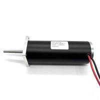 China 24V Permanent Magnet Low Noise PMDC Motor for Pumps and Industrial Automation for sale