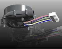 China DC24V Small Inflatable Blower Mini Centrifugal  Blower Fan 7kpa Pressure for sale