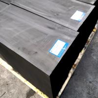 China Fine Grain Size Casting Isostatic Graphite Block 1.85 g/cm3 High Density for sale