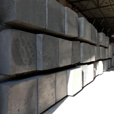 China Black Vibration Graphite Welding Block 0.8mm Grain Size Isostatic Graphite Block for sale