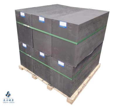 China Isostatic Casting Graphite Blocks High Density 85W/MK - 125 W/Mk Thermal Conductivity for sale