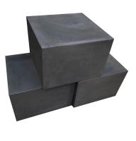 China High Purity Isostatic Semiconductor Graphite Blocks High Density 1.85 g/cm3 for sale