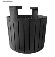 China Smooth Isostatic Graphite Block For Heater And Crucible 100 Mpa Compressive Strength for sale