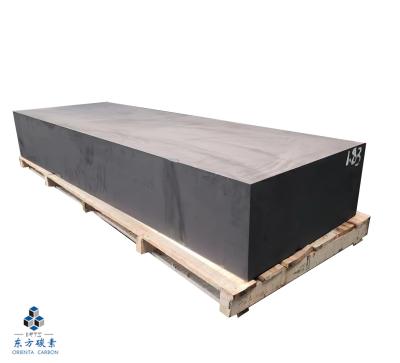 China Dark Grey Silicon Graphite Block 12µm Grain Size In Solar Photovoltaic Industry for sale