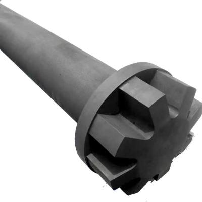 China Black Graphite Welding Block 30 Mpa For Alumina Degassing Rotors for sale