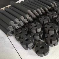 China 1.61 G/Cm3 Smooth Vibration Graphite Block For Furnace Parts Or Heating Elements for sale