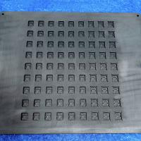 China High Density Semiconductor Graphite 120 Mpa Smooth Isostatic Graphite Block for sale
