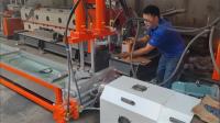 China Roto Moulding Plastic Recycling Pelletizing Machine Leftover Material for sale