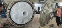 China Oven Rock And Roll Rotational Molding Machine  Rr for sale