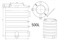 China Customizde OEM Rotational Molding Plastic Water Tank with Best Quality for sale