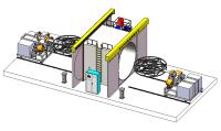 China 2 Arms Shuttle Rotomolding Machine Oven Type Customized for sale