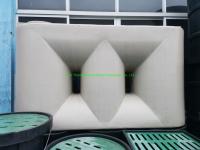 China 2500ml Mild Steel Moulded Water Tank Rainwater Harvesting Tank for sale