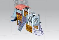 China Tube Slide Playground Rotomoulding Mould Plastic OEM Size for sale