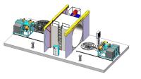 China 3.0m Oven Shuttle Rotomolding Machine Manufacturer for sale