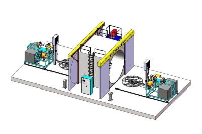 China 4000mm Shuttle Rotational Moulding Machine Equipment for sale
