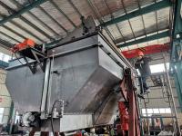 China Oven R R Rock And Roll Rotational Moulding Machine CE for sale