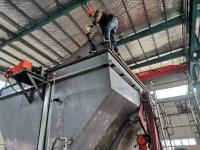 China Oven R R Rock And Roll Rotational Moulding Machine CE for sale