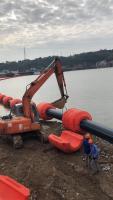 China Plastic Rotomoulding Mould For Marine Floater Floating Pontoo Dredge Floating Pipe for sale