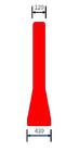China Rotomolding Roto Molded Products Road Fence 1500x1200mm for sale