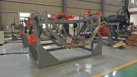 China Open Flame Industrial Rock And Roll Rotomolding Machine / Machinery for sale