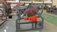 China Easy Operate Open Flame Swing Machine Plastic Water Tank Rock Roll Machine for sale