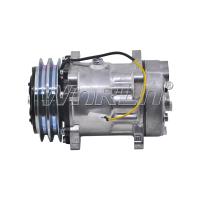 China RC.600.154 Air Conditioner For MODELO 7H15 MAQUINA VOLVO 8 ORELHAS SAÍDA TRASEIRA 24 VOLTS POLIA 2A 132MM WXTK025 for sale