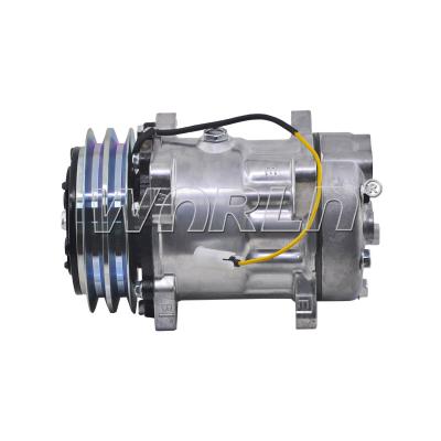 China RC.600.154 Air Conditioner For MODELO 7H15 MAQUINA VOLVO 8 ORELHAS SAÍDA TRASEIRA 24 VOLTS POLIA 2A 132MM WXTK025 for sale