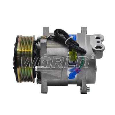 China Truck  Air Conditioning Compressor V5 8PK For Delong 24V WXTK124 for sale