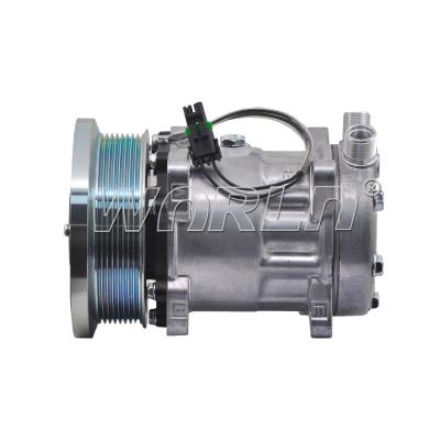 China 7H15 Truck Air Conditioner Compressor SD7H154738 509542 For NewHolland 12V WXTK056 for sale