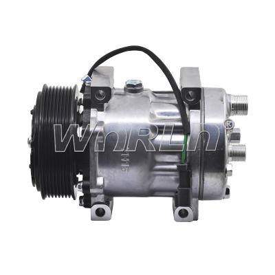 China 5095985 50959853 Car Air Conditioner Compressor 7H15 8PK For JCB Loader WXTK097 for sale
