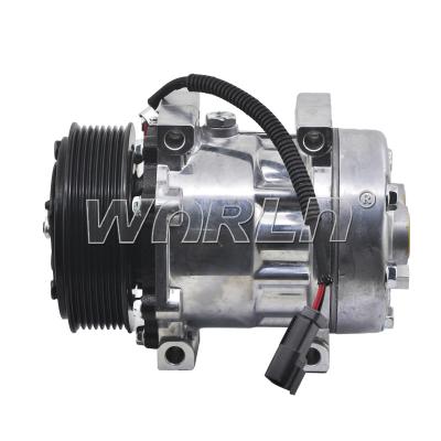 China 50939963 SD7H13332 Air Conditioning Automotive Compressor 7H13 For JCB Truck 12V WXTK088 for sale