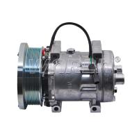 China 7H15 8PK Vehicle Cooling Compressor For New Holland For Case 24V RD5112340 WXTK221 for sale