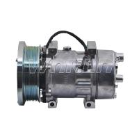 China 7H15 Truck Air Conditioning Compressor For Caterpillar 12V 1789570 CA1789570 WXTK095 for sale