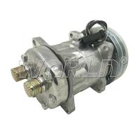 China Universal Truck AC Compressor 12V Air Conditioner Pumps 7H15 2PK For Caterpillar New Holland for sale