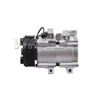 China HS18 Auto AC Compressor For Hyundai Terracan 24V Air Conditioning Pumps 8PK for sale