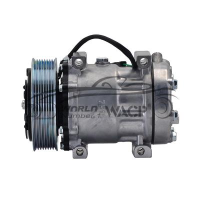 China 7H15 Automotive Air Conditioning Compressor SD7H156450 3467454 For Caterpillar 24V WXTK083 for sale