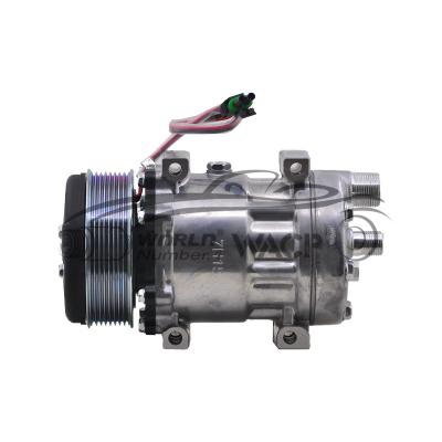 China 7H15 8PK Vehicle AC Compressor Car Air Conditioner 12V For Caterpillar WXTK404 for sale