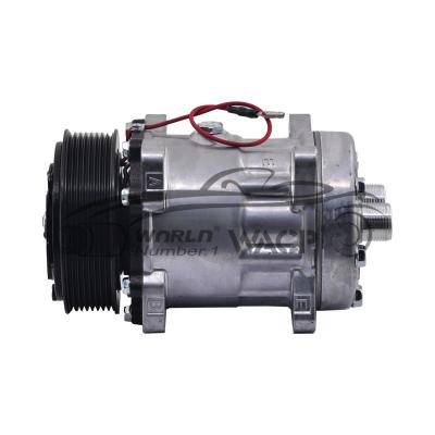 China 89857 Air Conditioning Auto Ac Compressor 7H15 8PK For Caterpillar WXTK369 for sale