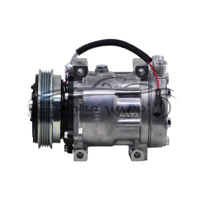 China 5096398 Air Conditioning System Compressor 7H15 4PK For NewHolland 12V WXTK368 for sale