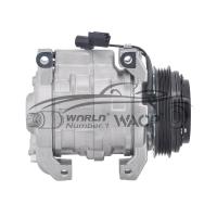 China 10SER15C Car AC Compressor 12V for Mitsubishi Pajero Montero 2.5 7813A723 XI4472609372 WXMS022 for sale