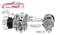 China 10S15C Auto Air Conditioner Compressor For Toyota LandCruiser 883206A250/4471908870 for sale