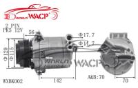 China PXE16 5PK Variable Displacement Compressor For Buick Lacrosse 2.4 WXBK002 for sale