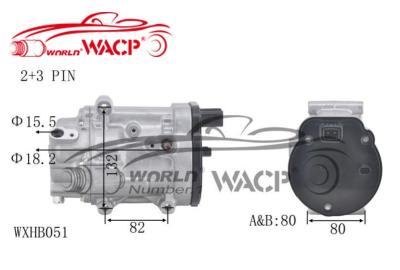 China 8837047092 0424000370 Electric Hybrid AC Compressor For Toyota Prius For Corolla1.8 WXHB051 for sale