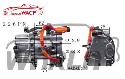 China 977014R000 977014U000 ESC33I Car AC Compressor 10P30C For Hyundai Sonata Kia Optima 2.4 WXHB020 for sale