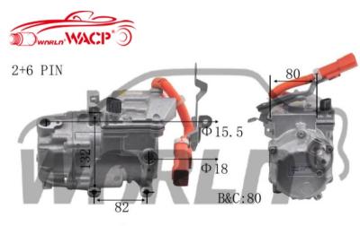 China OEM 042200082084 0422000621 Electric Car Ac Compressor For Toyota Prius For Lexus CT200H 1.8 WXHB004 for sale