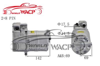 China 64509347661 64529364867 6452699820801 Electric Hybrid Compressor For BMW I8 WXHB056 for sale