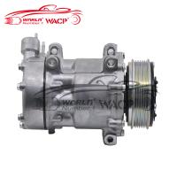 China SD7V161850 9686061880 12V Auto AC Compressor 7V16 For Peugeot Expert Fiat WXPG029 for sale