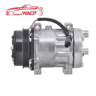 China Truck AC Compressor For NewHolland for Steyr for Case 7H15 4PK 12V Auto Air Conditioner Compressor WXTK241 for sale